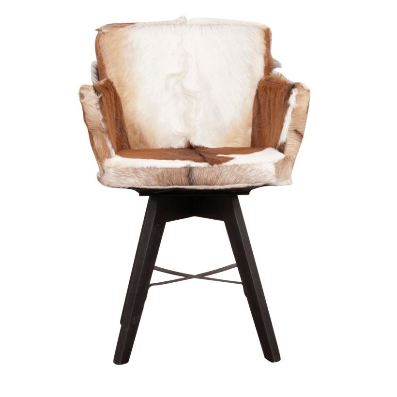 Goat Hide Chair Dining Room Vintage & Retro • UK, US & Canada