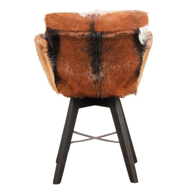 Goat Hide Chair Dining Room Vintage & Retro • UK, US & Canada