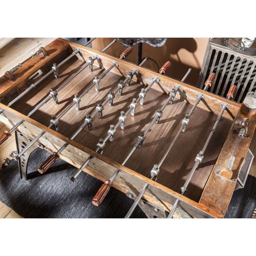 Vintage Industrial Football Table - Smithers of Stamford