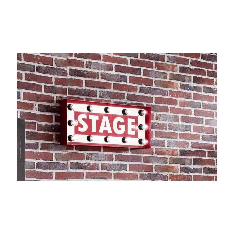STAGE Vintage Theatre Bulb Light SIGN