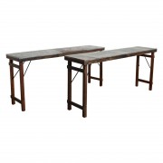 Zinc Top Console Table - Smithers